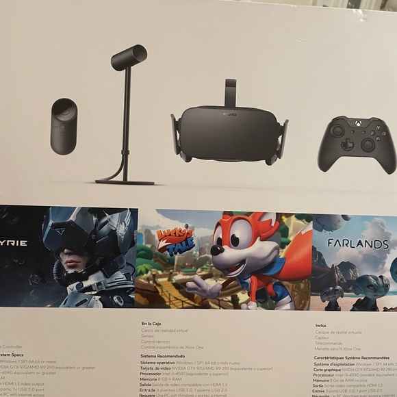 Oculus | VR, AR & Accessories | Oculus Rift 8gbwindows New In Opened ...